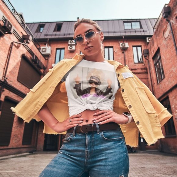 rebelwinterco | Tops | Middle Finger Barbie Bad Barbie Collection ...